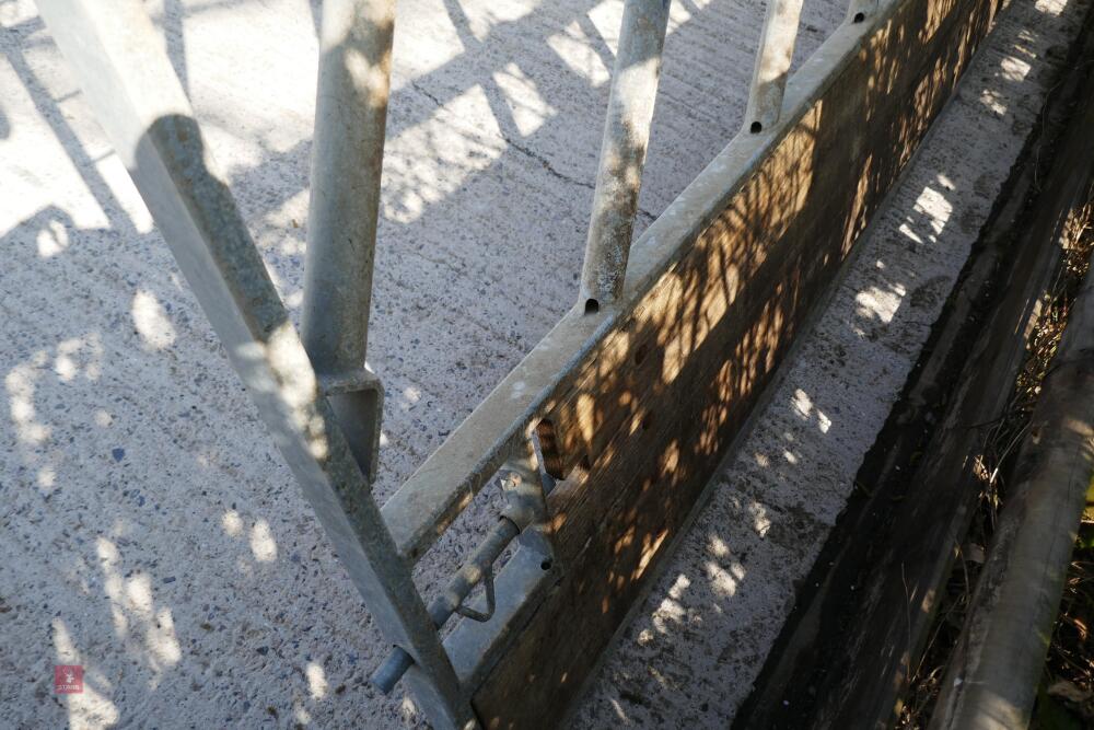 12' CATTLE FEED BARRIER GATE
