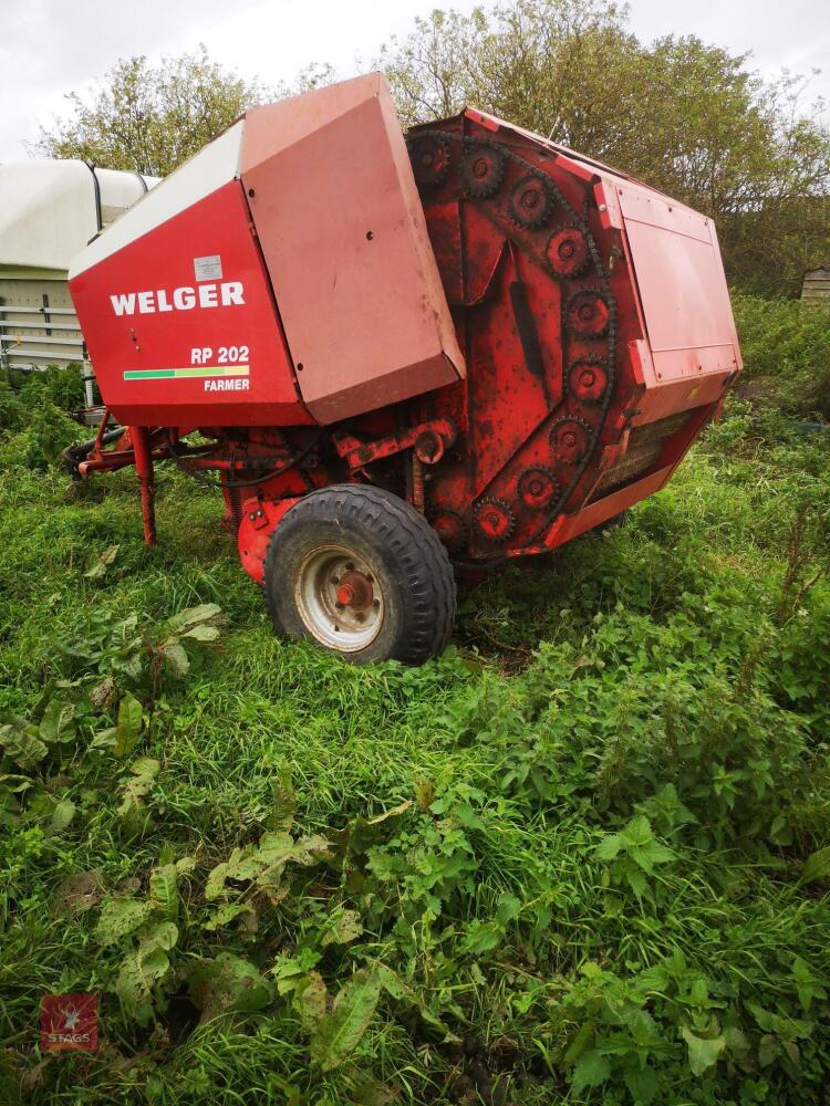 WELGER RP202 ROUND BALER (S/R)