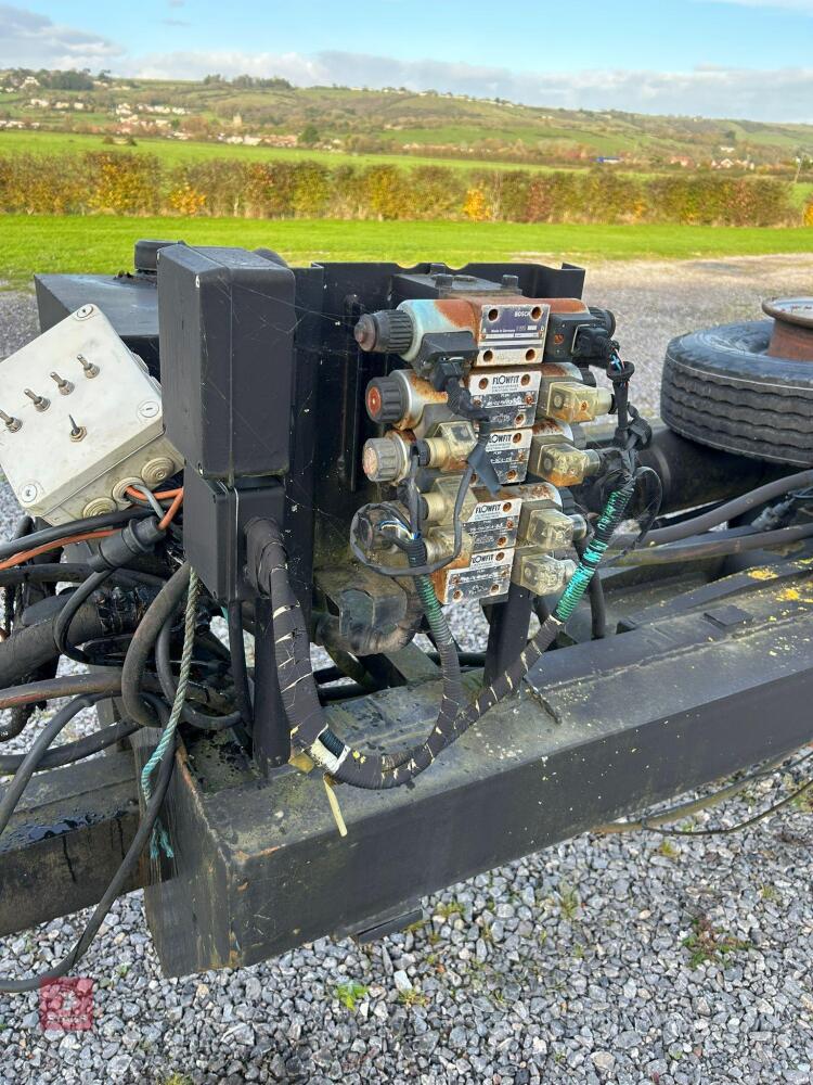 TRI-AXLE HOOK LOADER TRAILER (S/R)