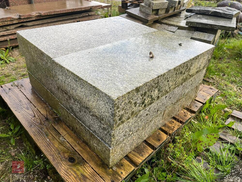 6 LARGE GRANITE BLOCKS/ SLABS