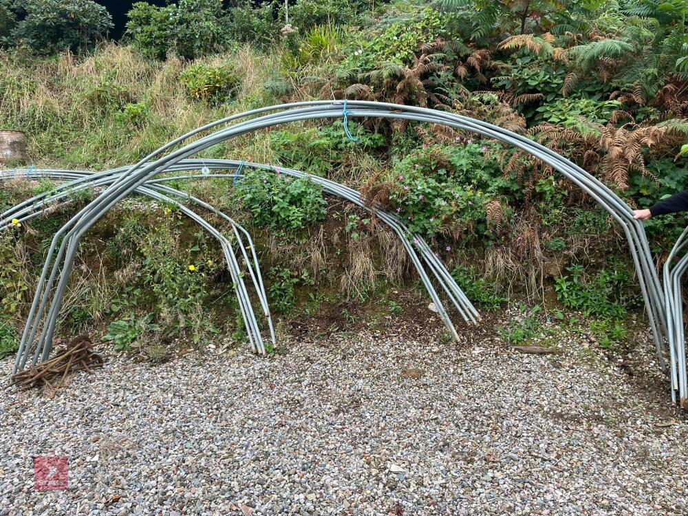 6 POLYTUNNEL GALV FRAMES (21)