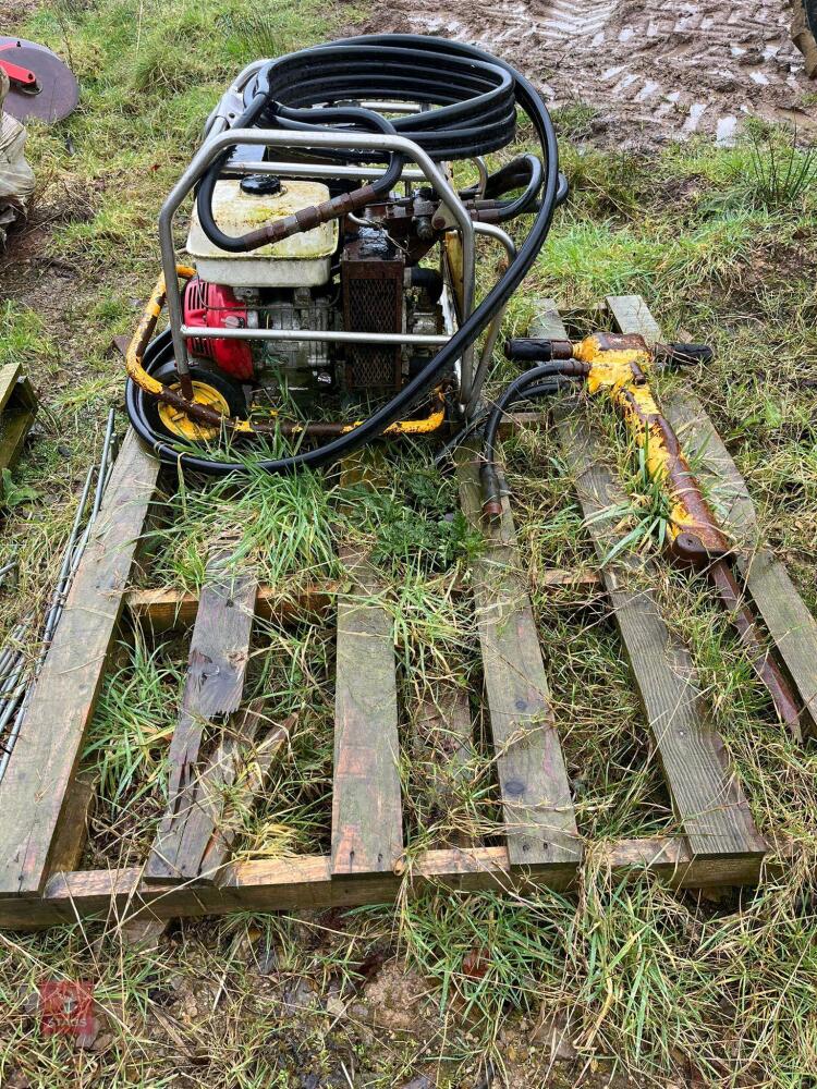 JCB HYDRAULIC POWER PACK & BREAKER