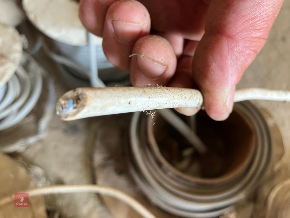 ASSORTED ELECTRICAL WIRE & CABLE