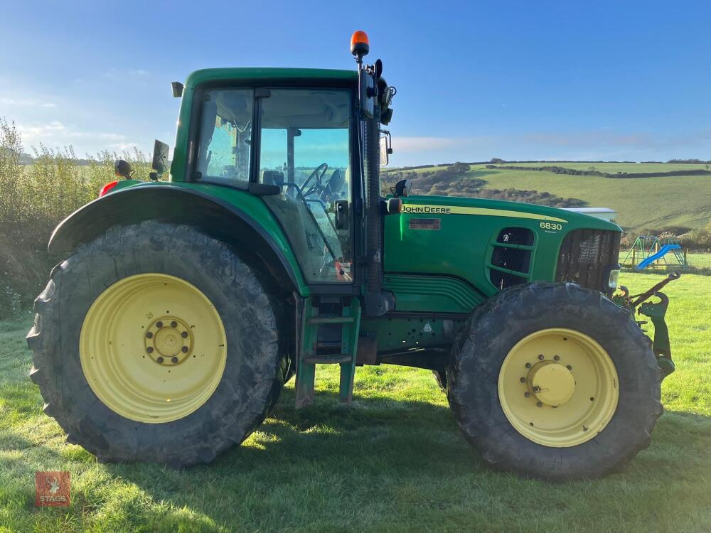 2011 JOHN DEERE 6830 PREMIUM 4WD TRACTOR