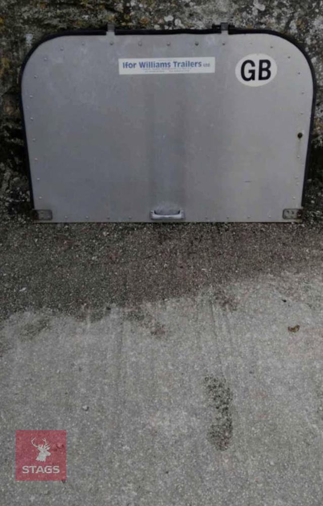 CANOPY DOOR FOR IFOR WILLIAMS P6 TRAILER